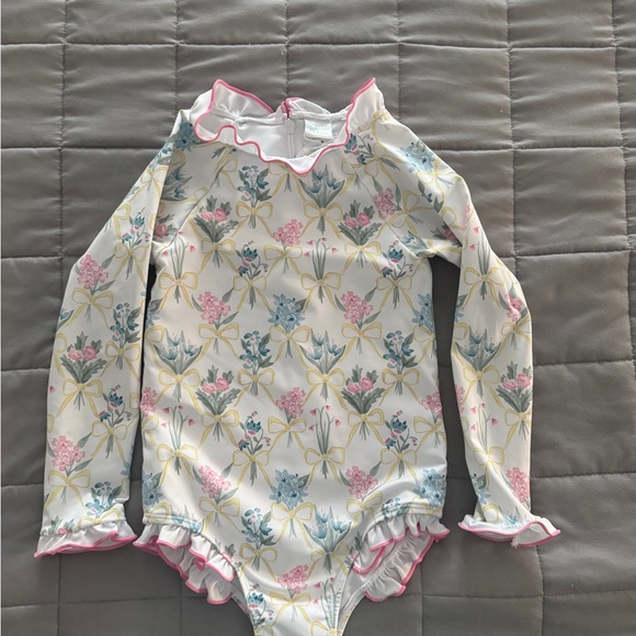 Edgehill Collection | Swim | Edgehill Collection Floral Bow Swimsuit ...